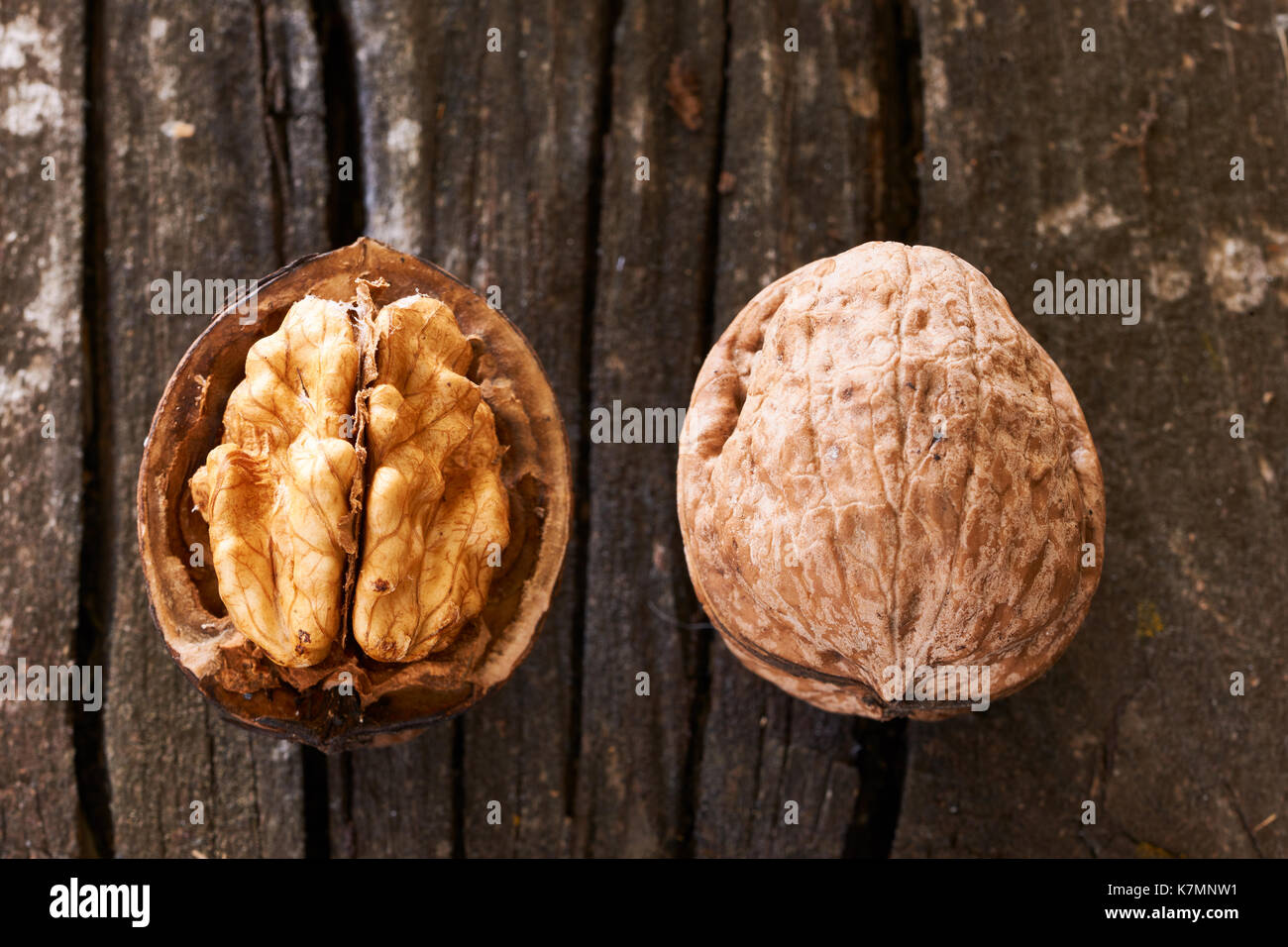 Two nuts hi-res stock photography and images - Alamy