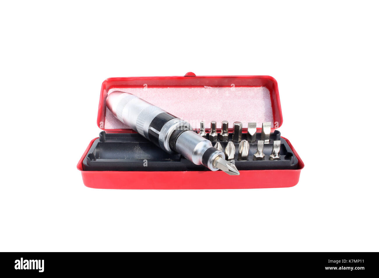 Hand with phillips screwdriver Cut Out Stock Images & Pictures - Alamy