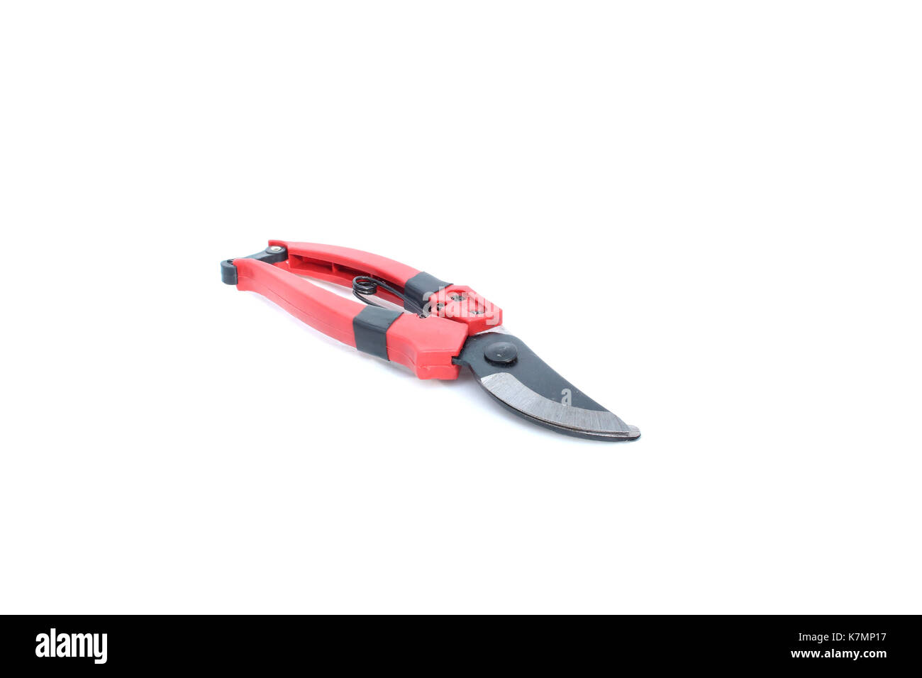 Cutting pliers of tree on isolated Stock Photo - Alamy
