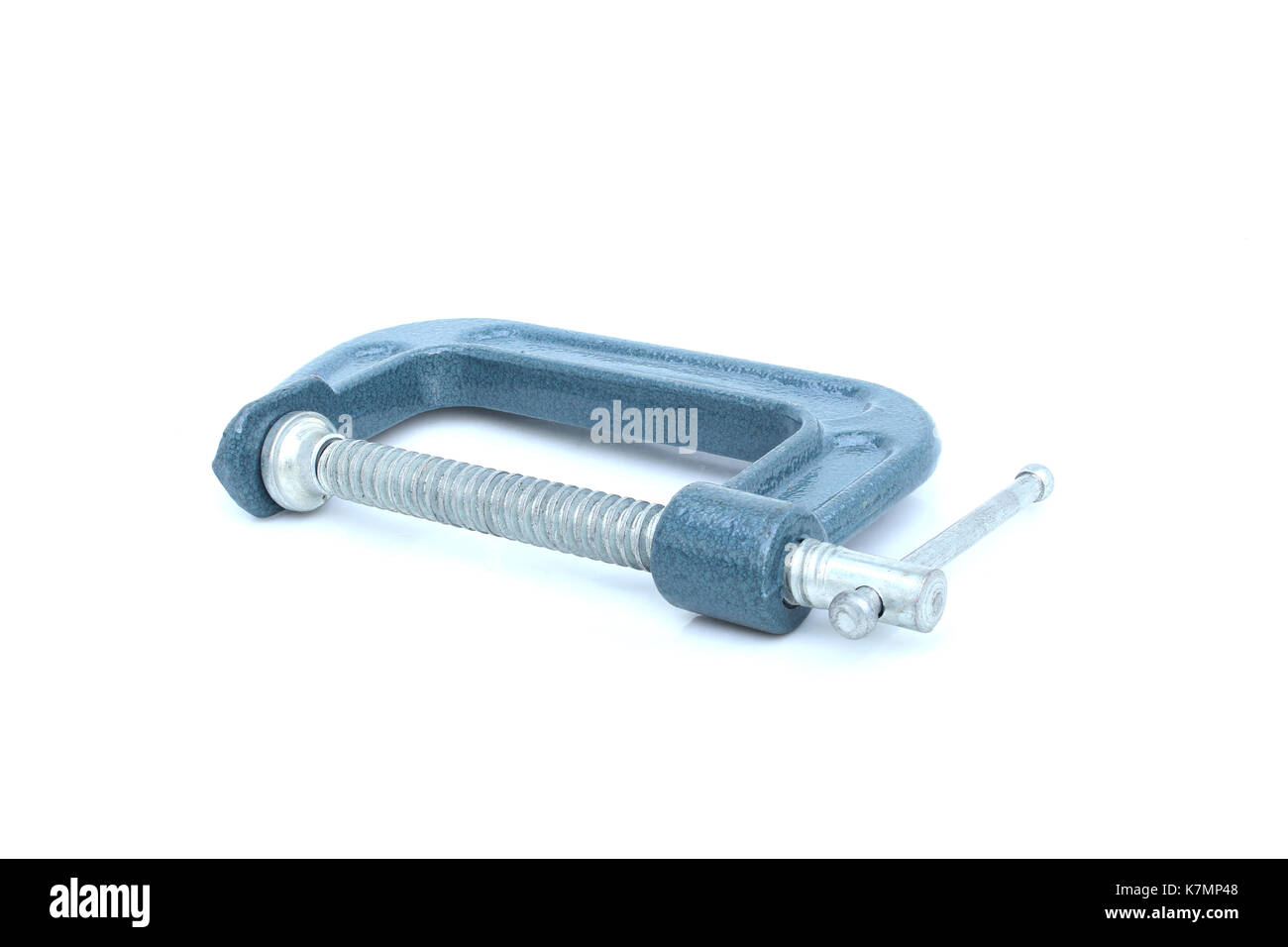 c clamp on isolated Stock Photo - Alamy