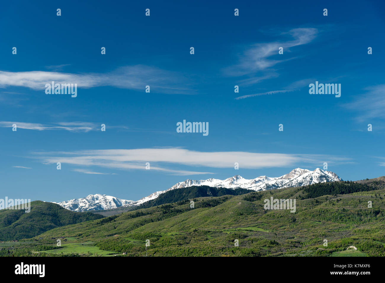 Northern wasatch mountains hi-res stock photography and images - Alamy