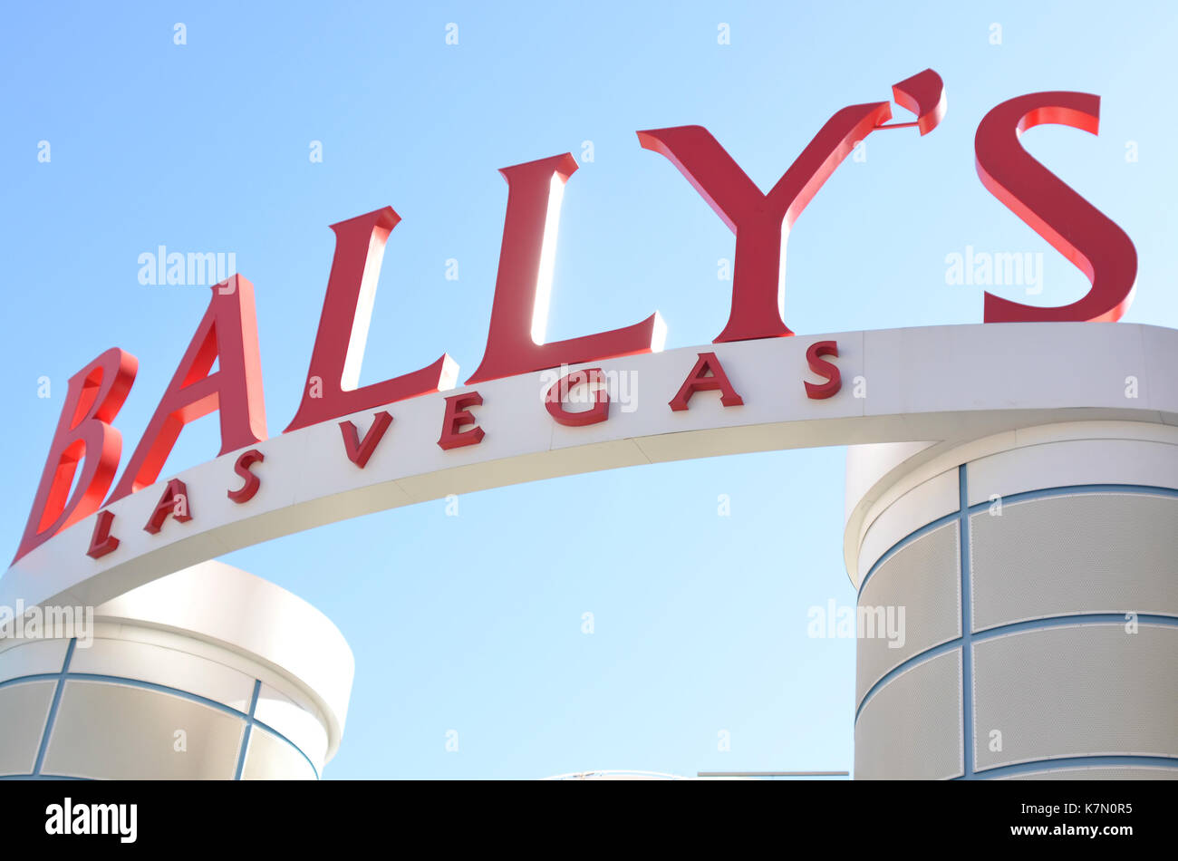 BALLYS sign Las Vegas Stock Photo - Alamy