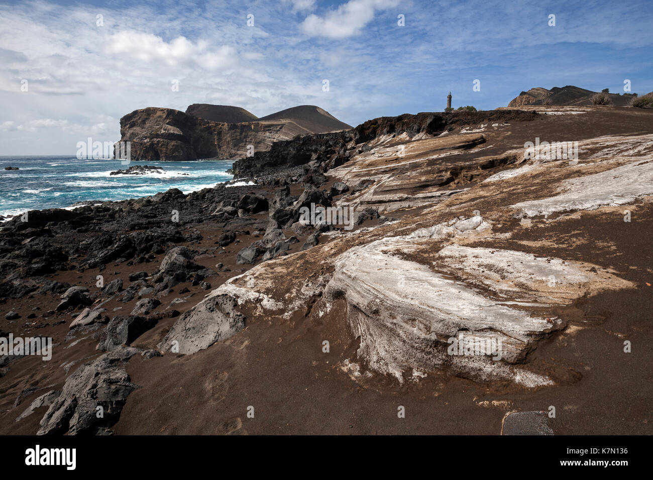 Volcanic landscape, Vulcão dos Capelinhos, Ponta dos Capelinhos, Capelo ...