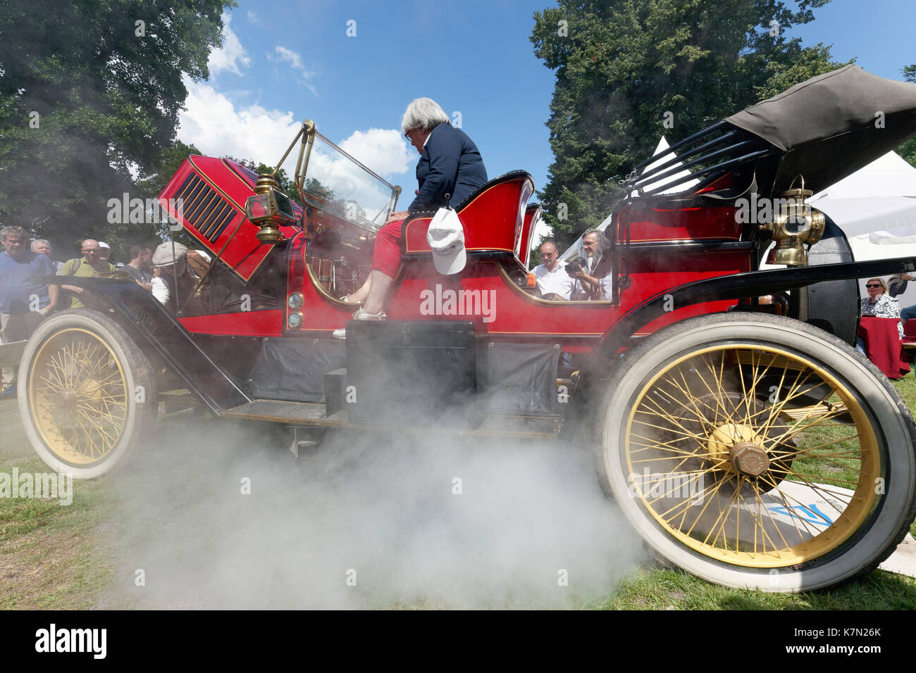Stanley Type K Semi-Racer, steam car from USA, built in 1908, Classic ...