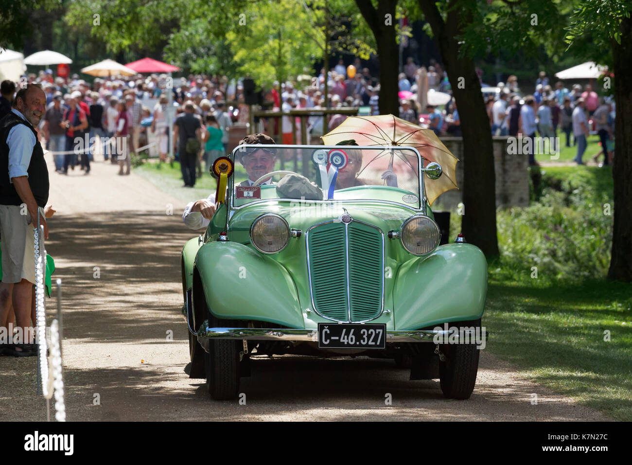 Tatra T75 Bohemia, Czechoslovakian vintage car from 1935, Classic Days ...