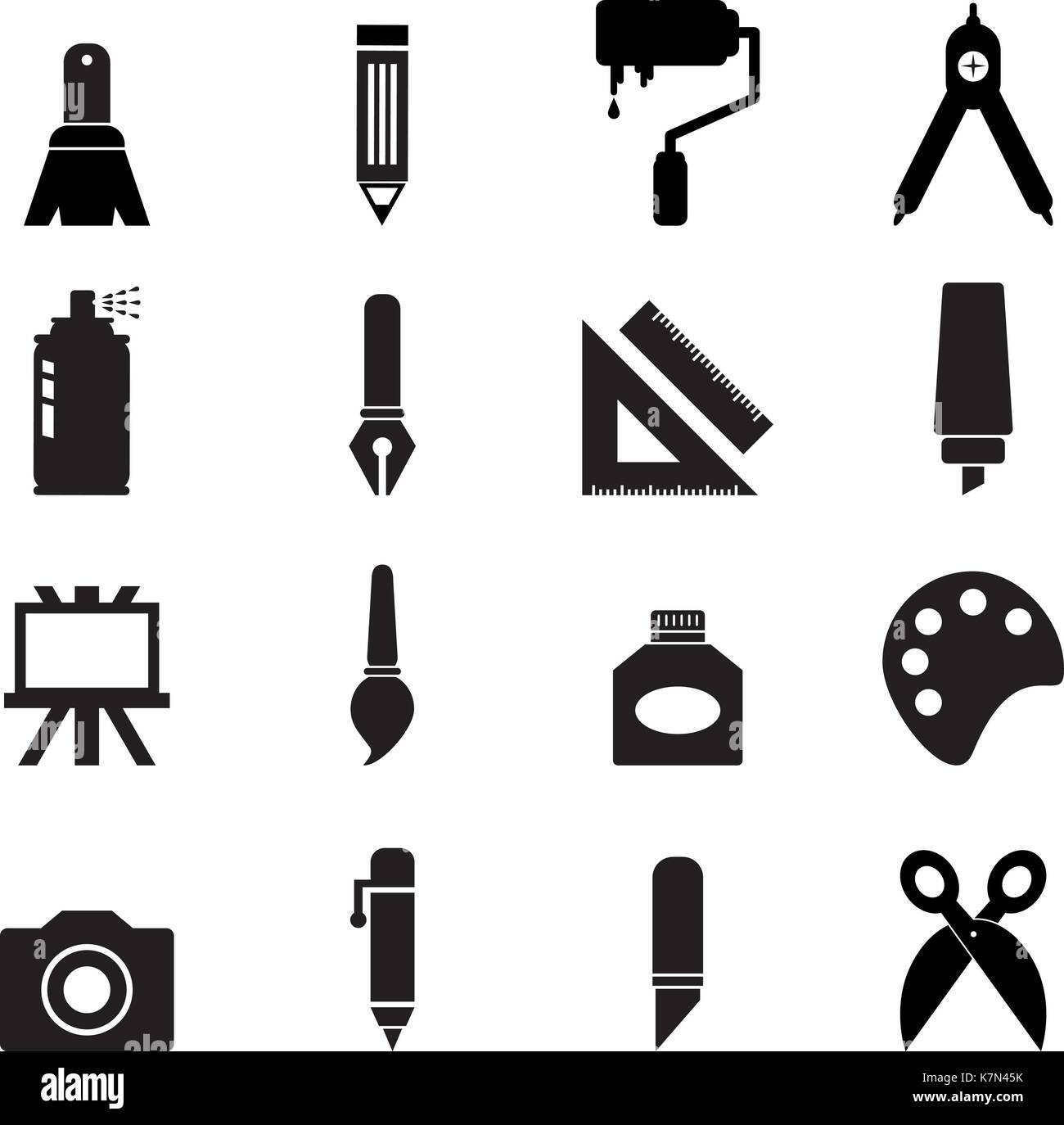 Art tool icon Stock Vector Image & Art - Alamy