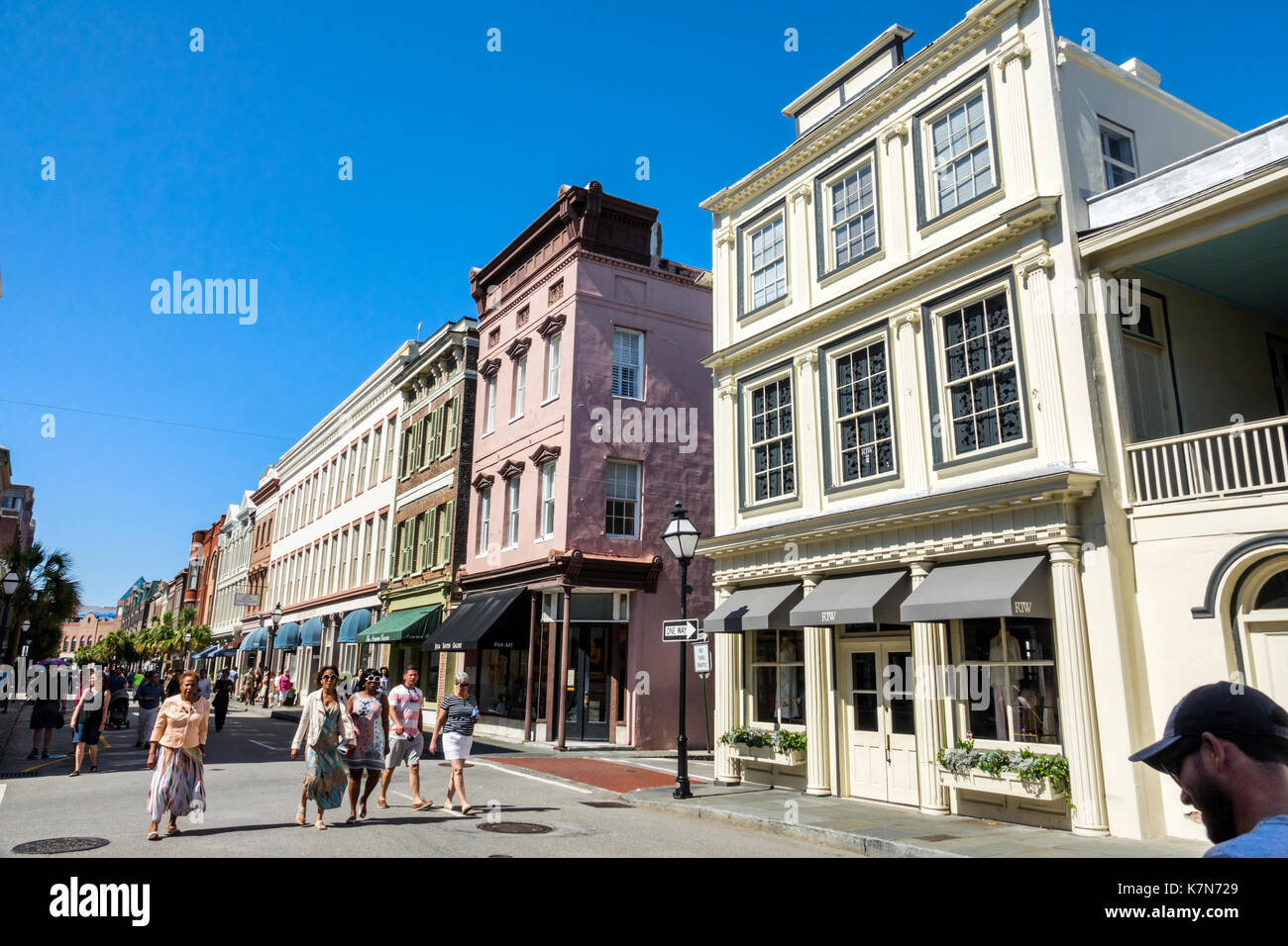 Charleston South Carolina,historic Downtown,2nd Sunday on King Street ...