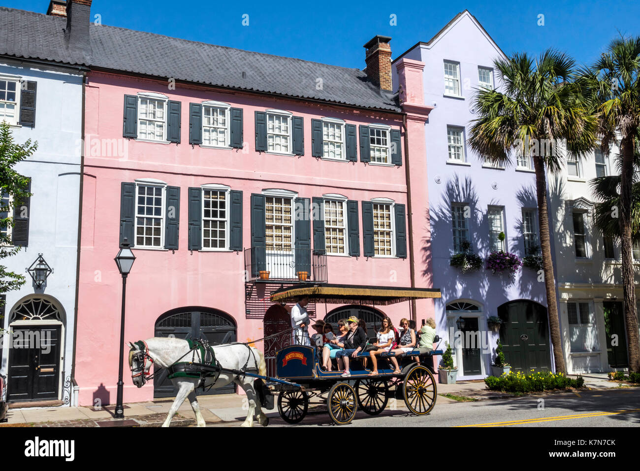 Charleston South Carolina,historic district,Rainbow Row,Georgian ...