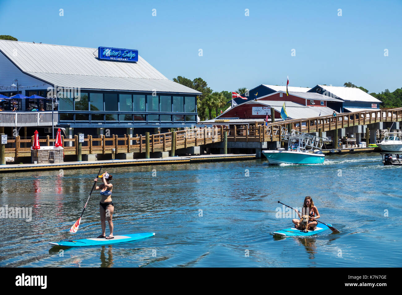South Carolina,Mt. Pleasant,Shem Creek water,waterfront,watersport ...
