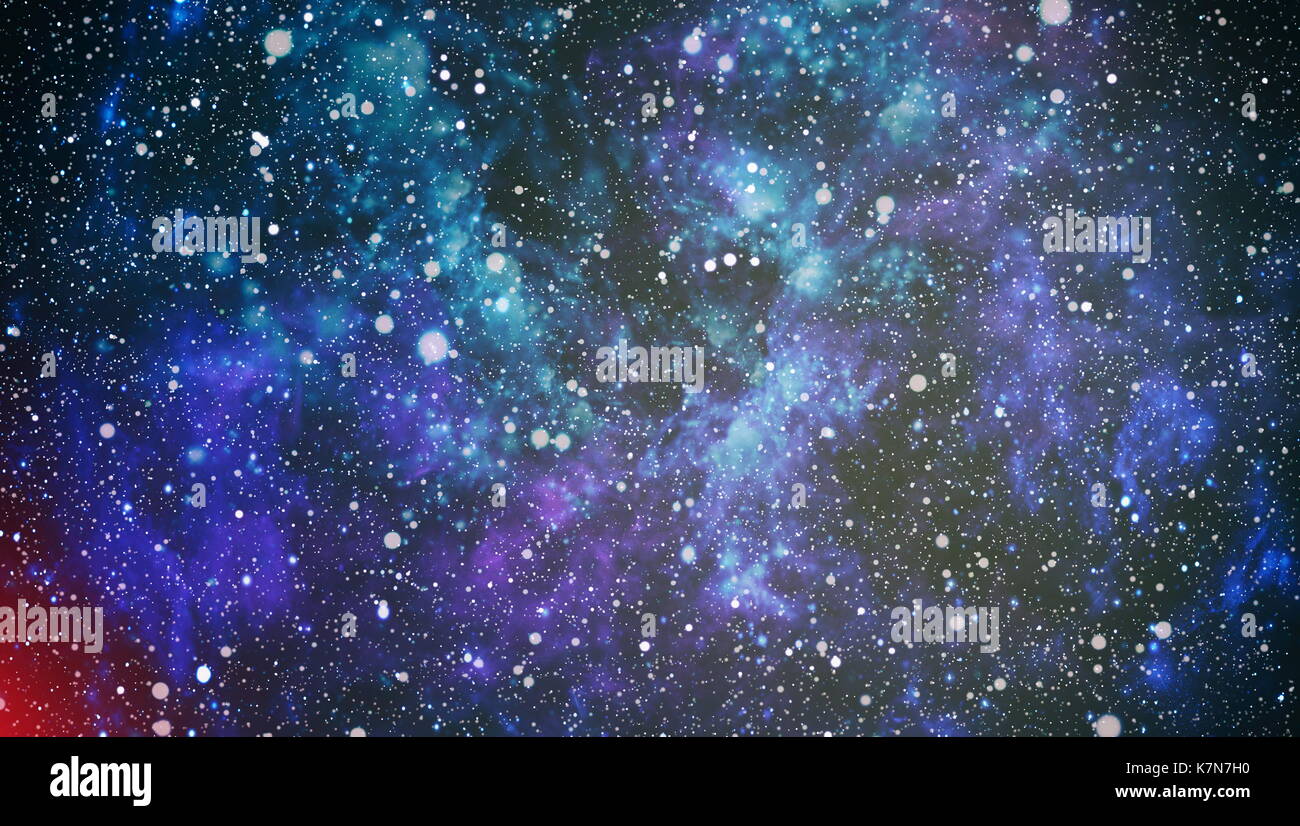 Colorful Starry Night Sky Outer Space background Stock Photo - Alamy