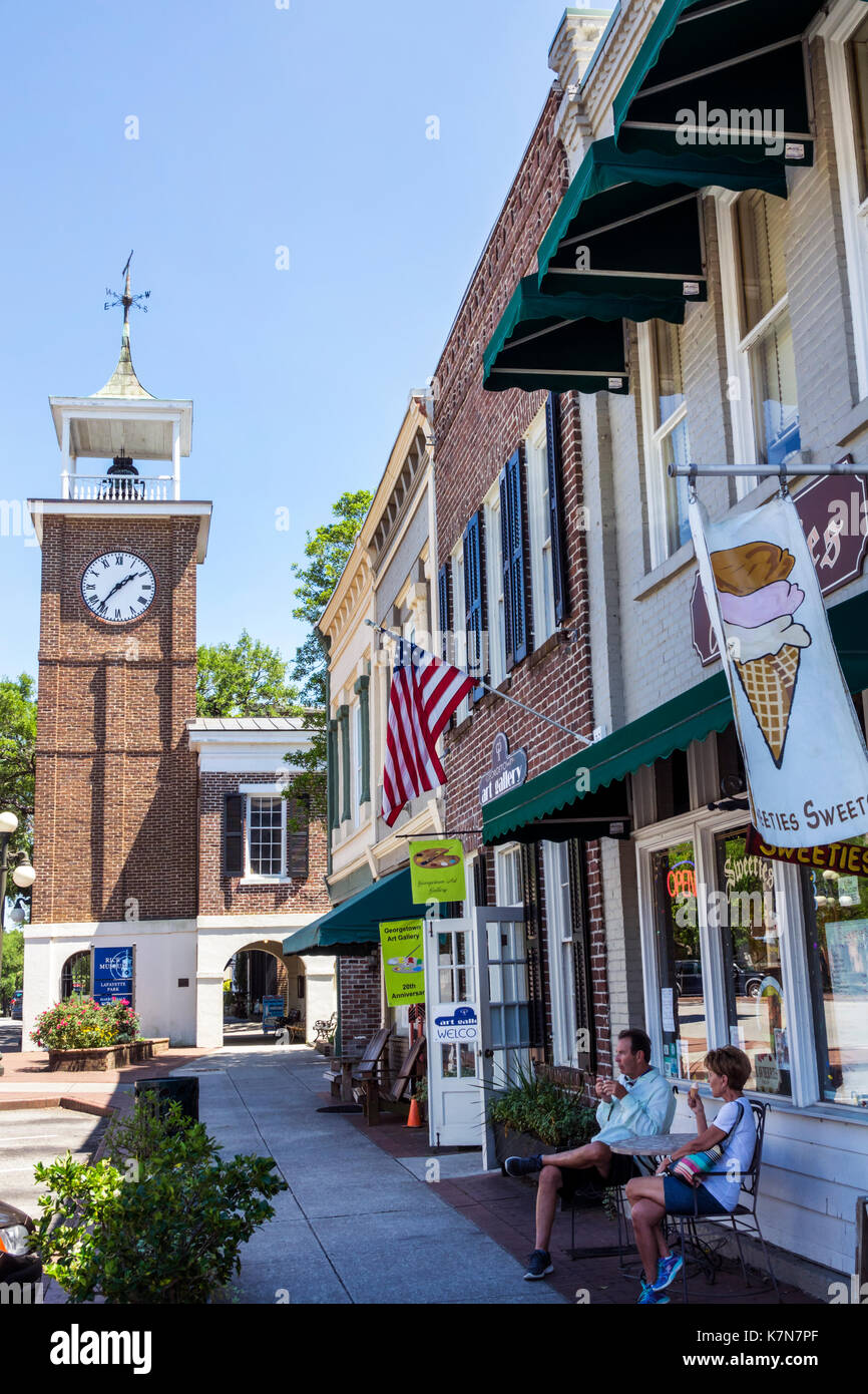 South Carolina,Georgetown,Lowcountry,historic district,Front Street ...