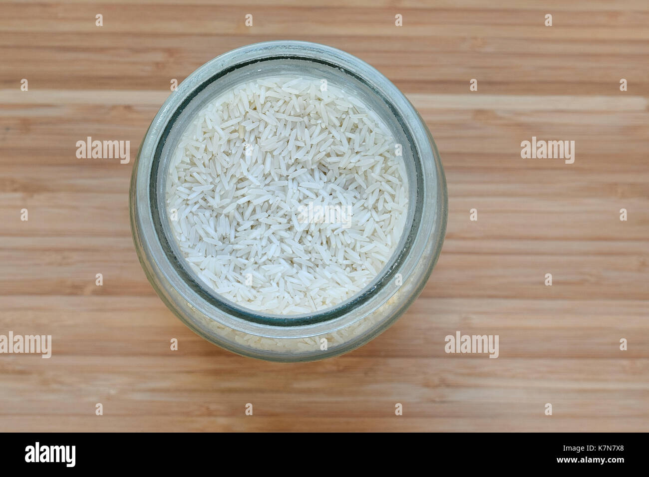 Rice grains white background hi-res stock photography and images - Alamy
