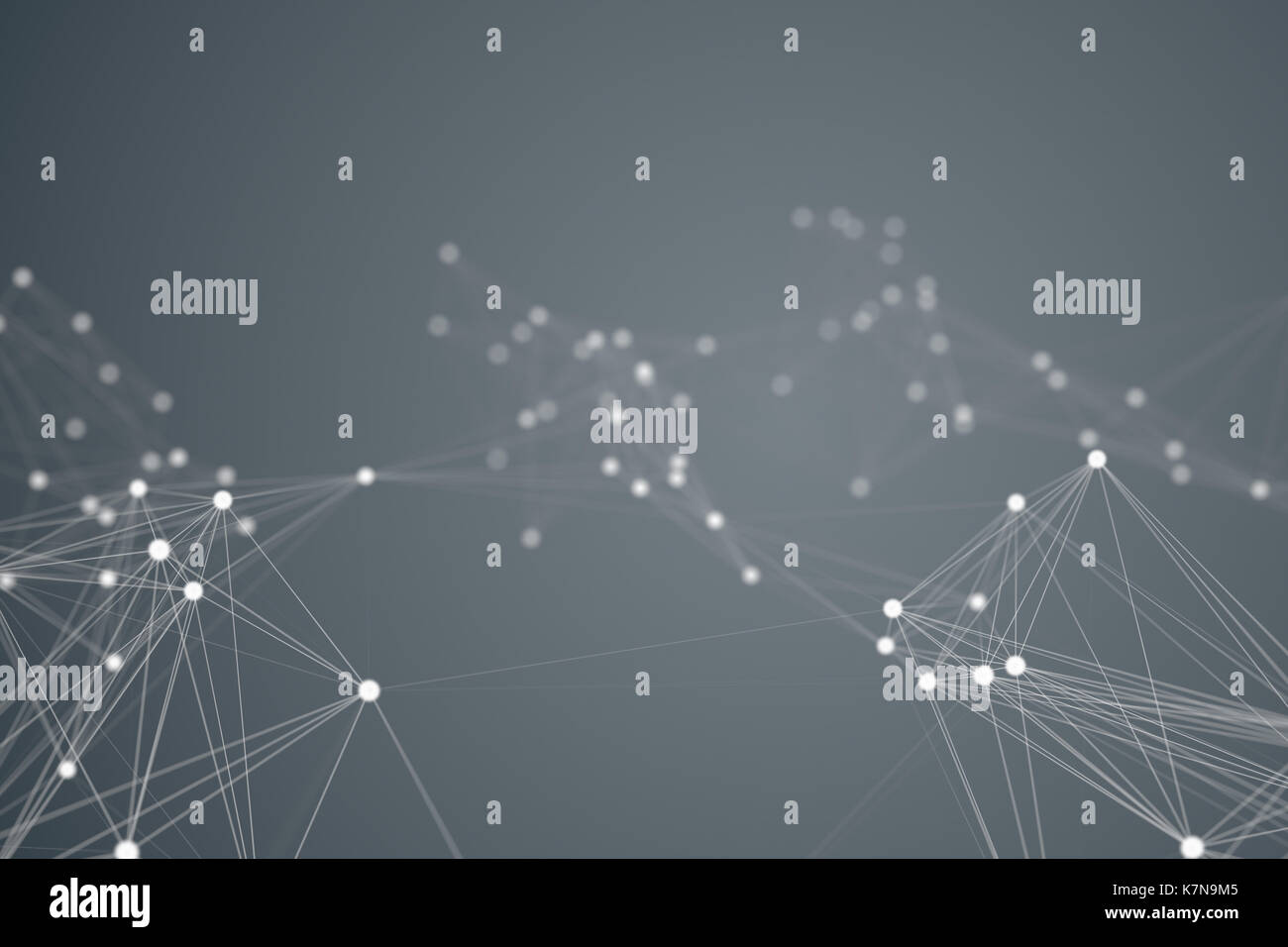 Abstract network background. 3D render Stock Photo - Alamy