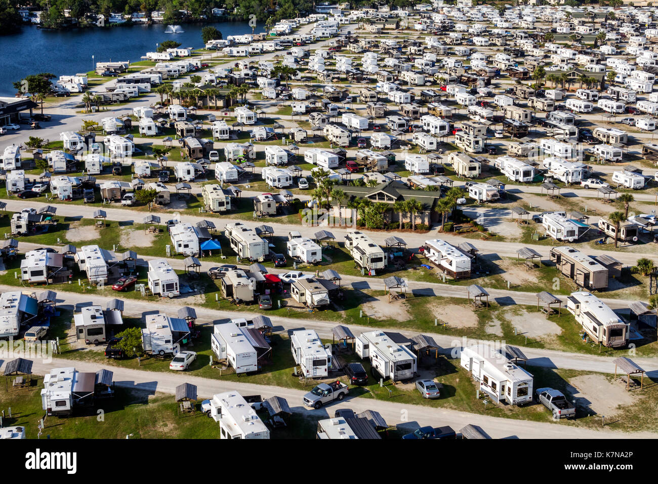 Rv Park Aerial High Resolution Stock Photography and Images - Alamy