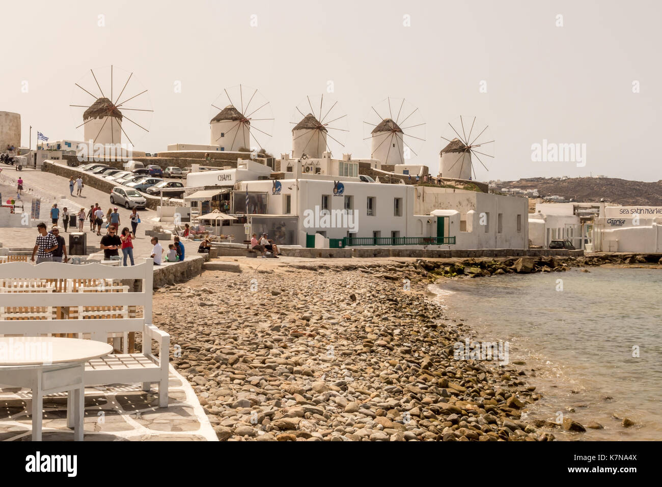 The island of Mykonos in Greece Stock Photo - Alamy