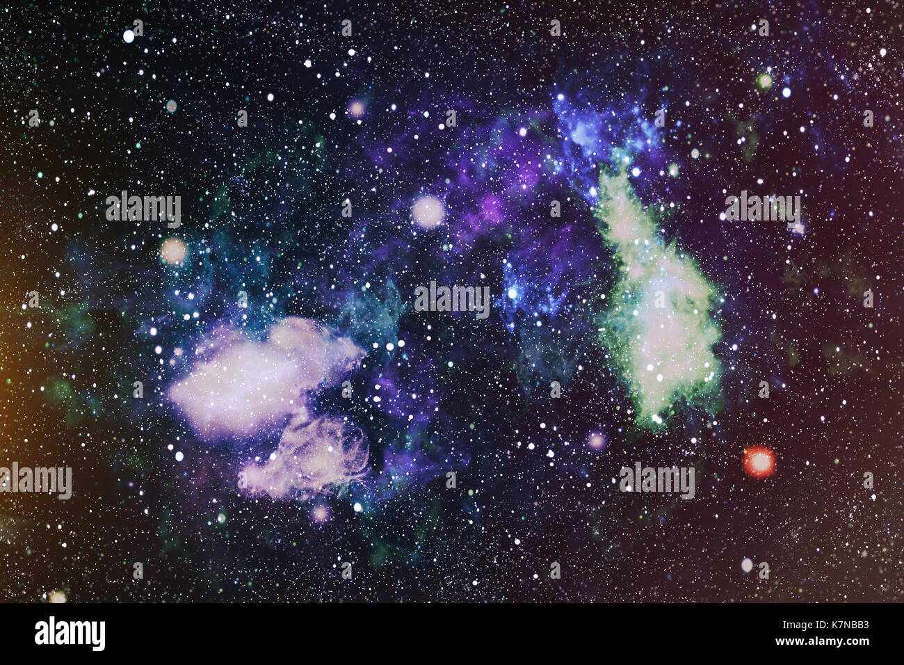 Deep space. High definition star field background . Starry outer space ...