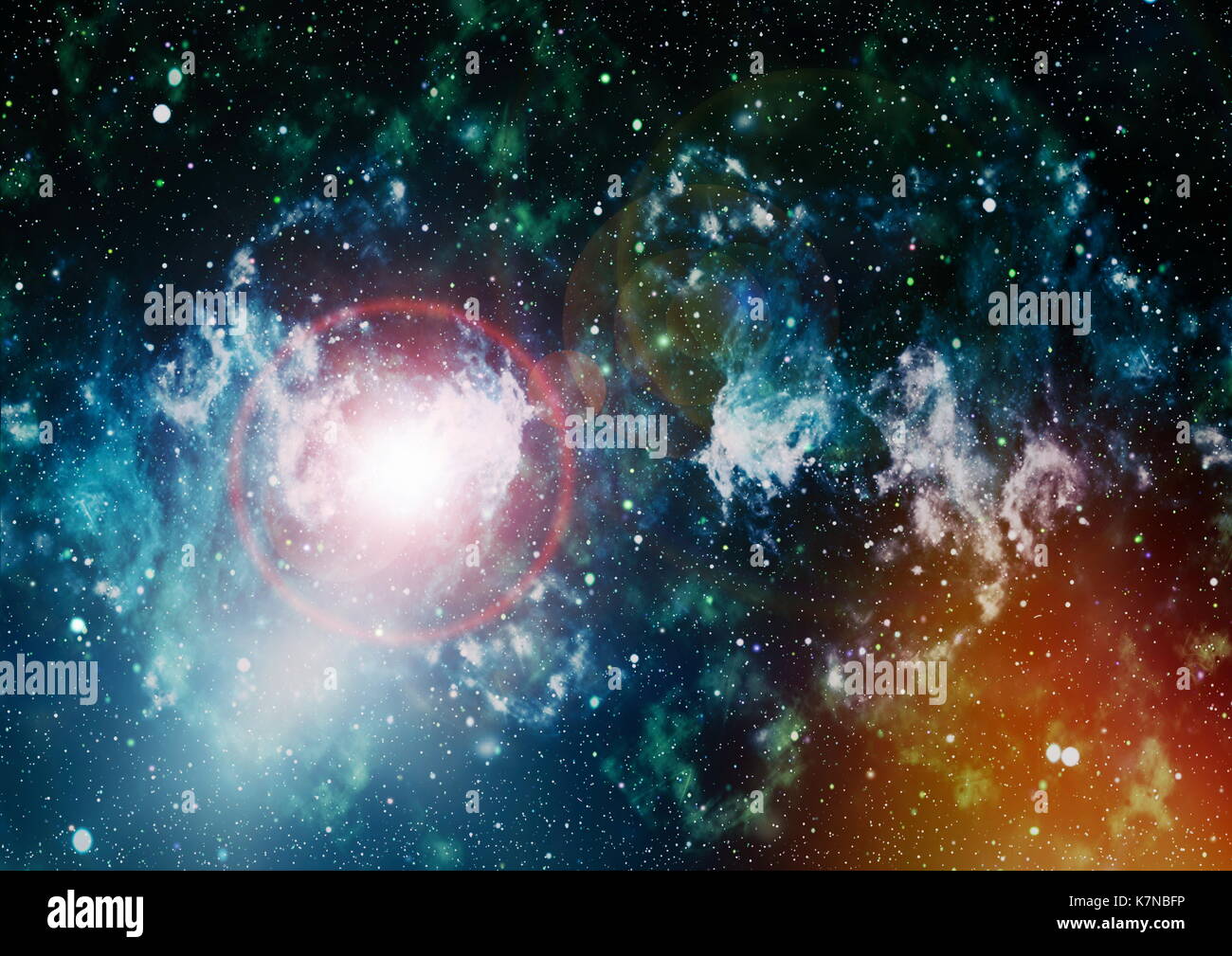 Deep space. High definition star field background . Starry outer space ...