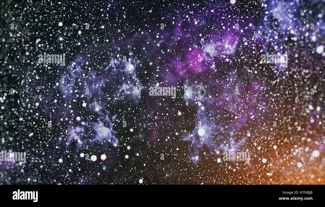 Deep space. High definition star field background . Starry outer space ...