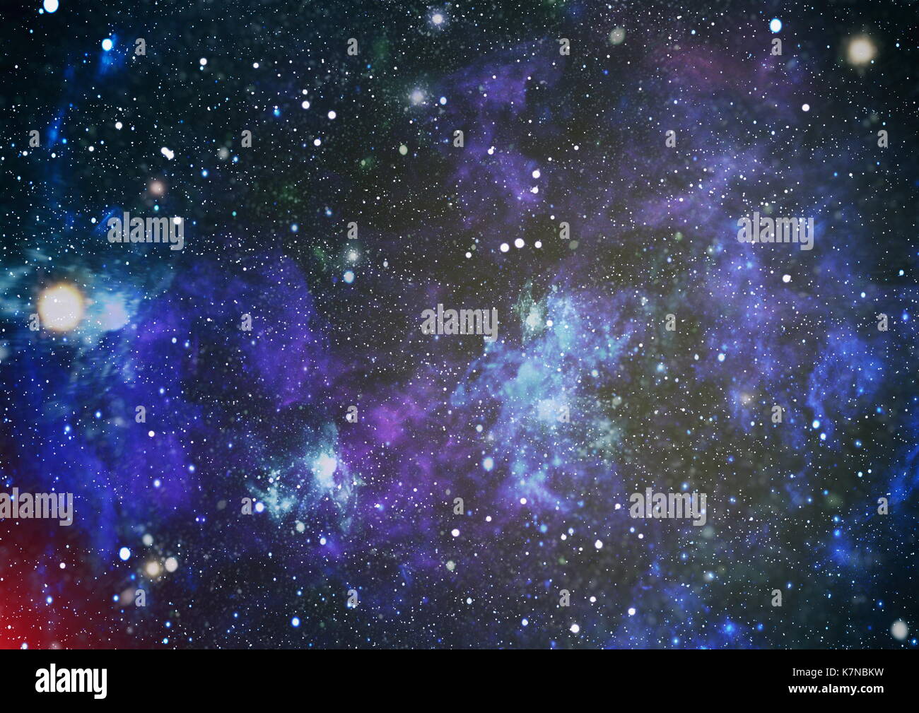 Deep space. High definition star field background . Starry outer space ...