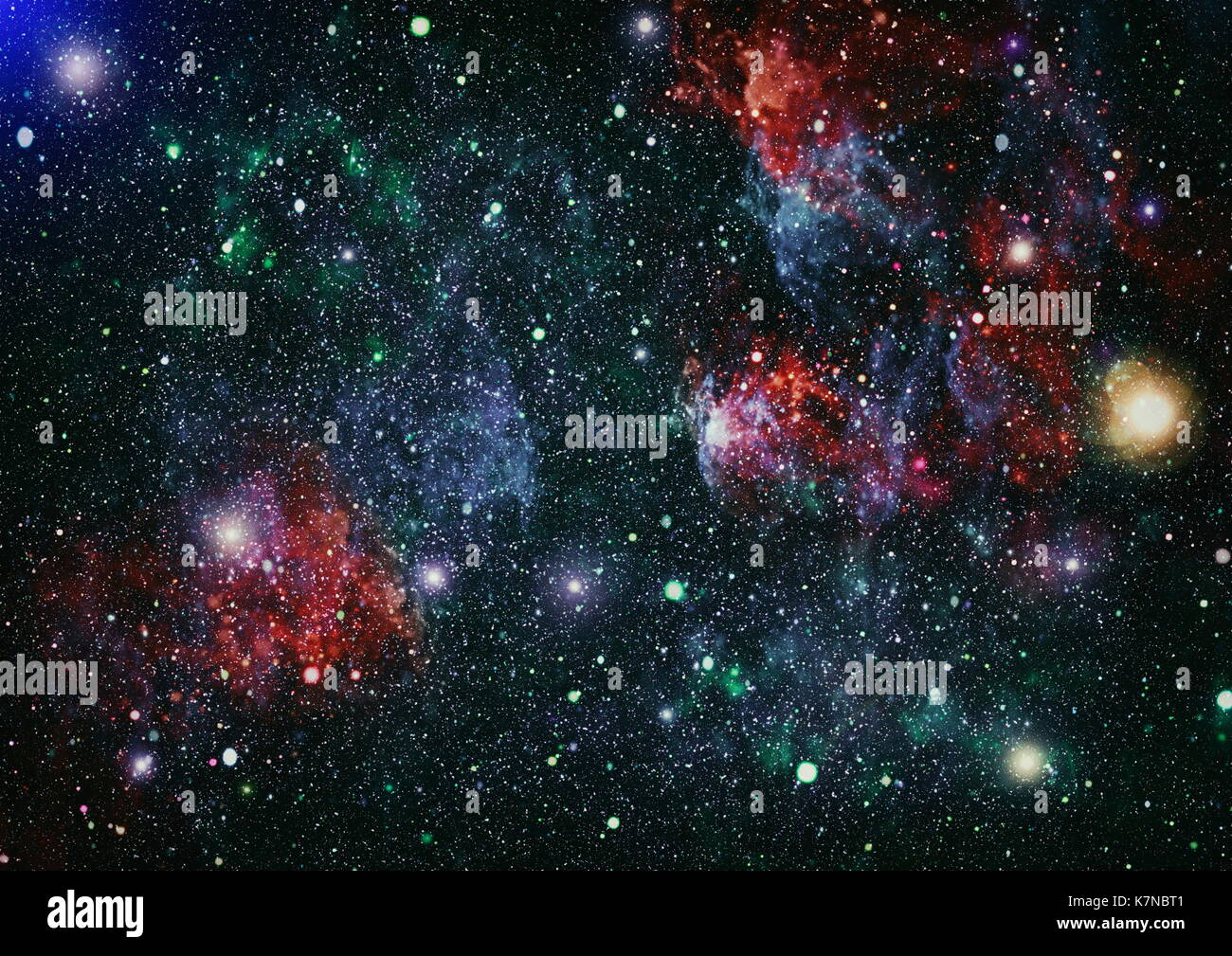 Deep space. High definition star field background . Starry outer space ...