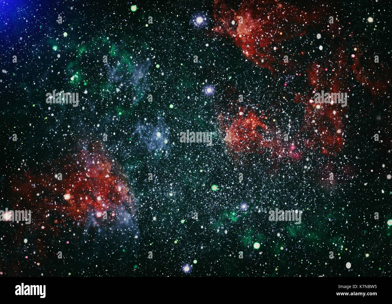 Deep space. High definition star field background . Starry outer space ...