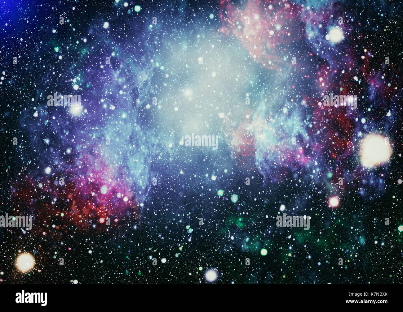 Deep space. High definition star field background . Starry outer space ...
