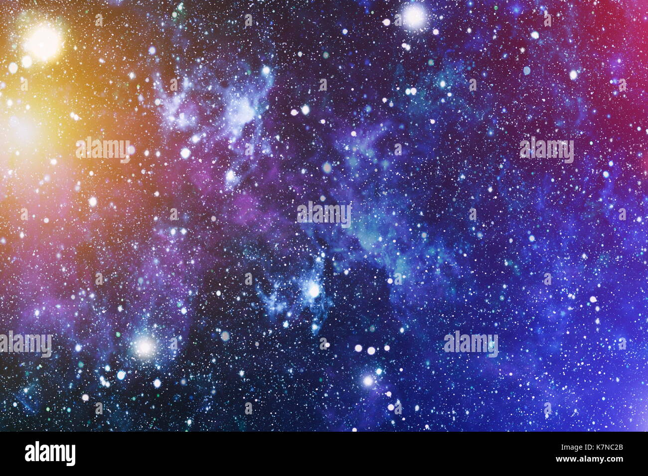 Deep space. High definition star field background . Starry outer space ...