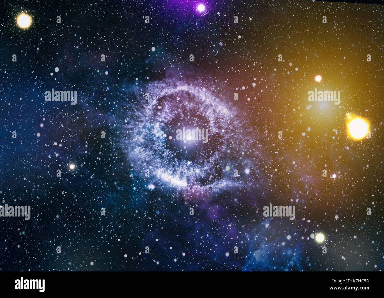 Deep space. High definition star field background . Starry outer space ...