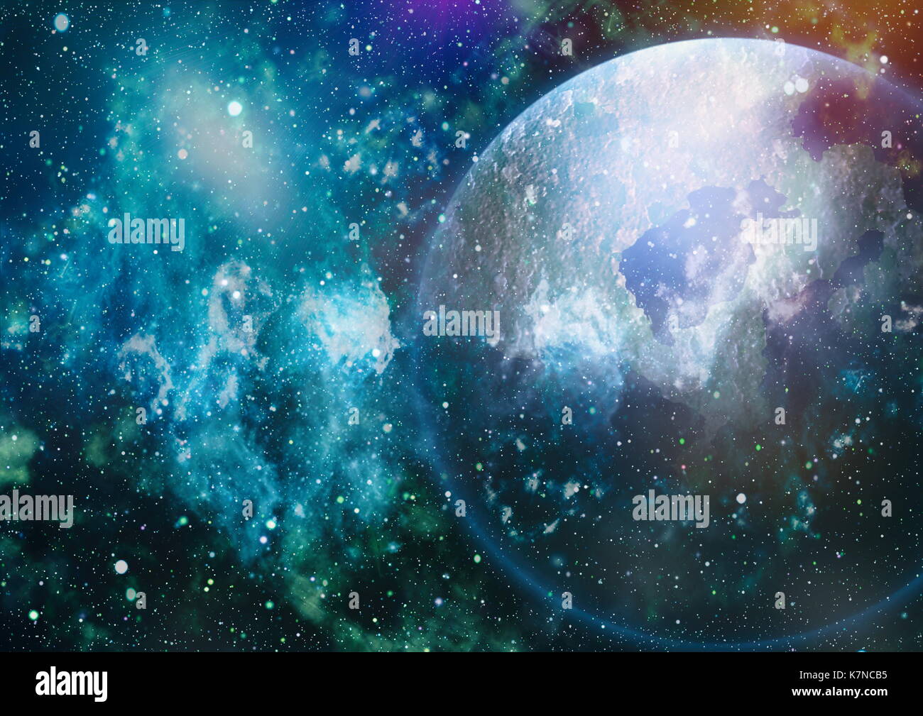 Deep space. High definition star field background . Starry outer space ...