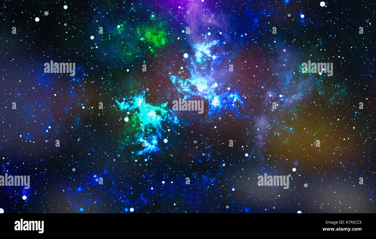 Deep space. High definition star field background . Starry outer space ...