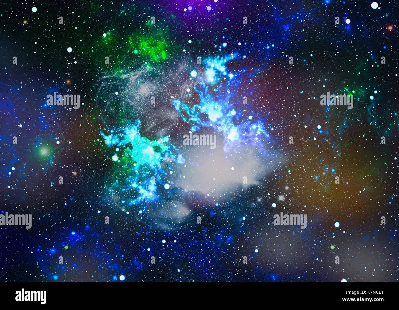 Deep space. High definition star field background . Starry outer space ...