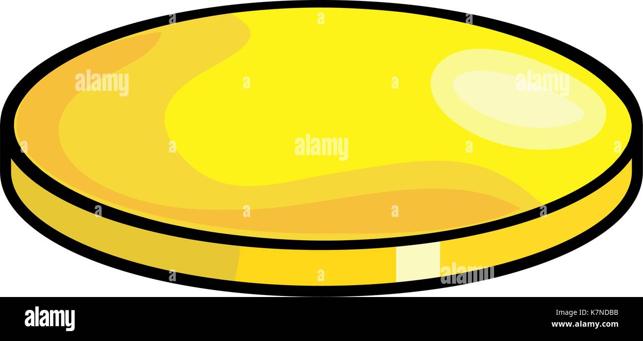 cartoon coin vector symbol icon design. Beautiful illustration isolated ...