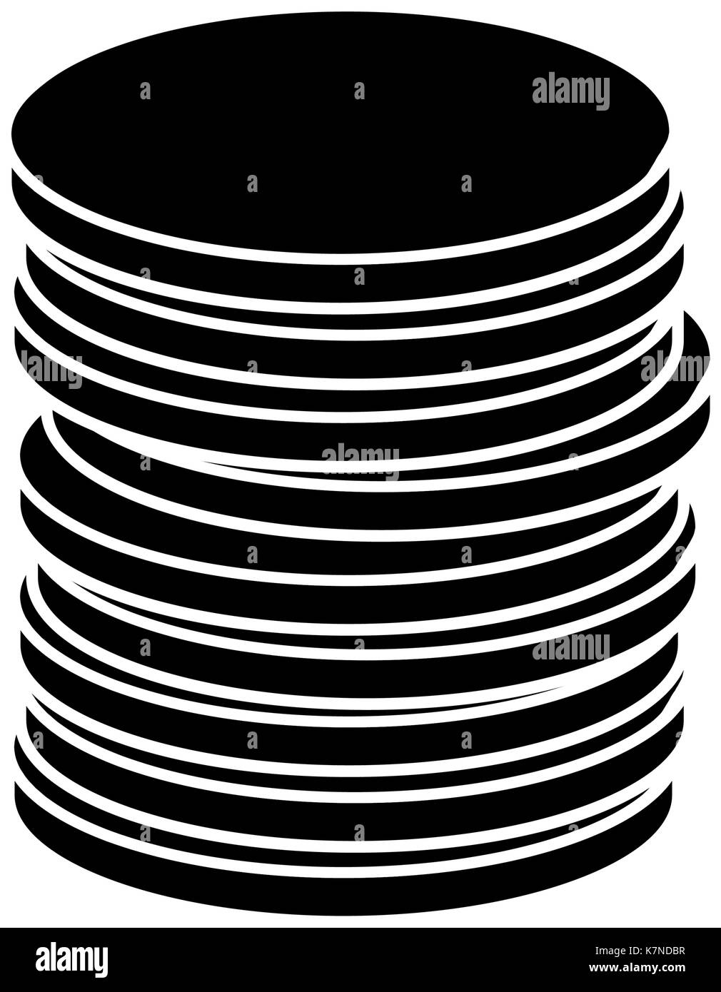 cartoon coin vector symbol icon design. Beautiful illustration isolated ...