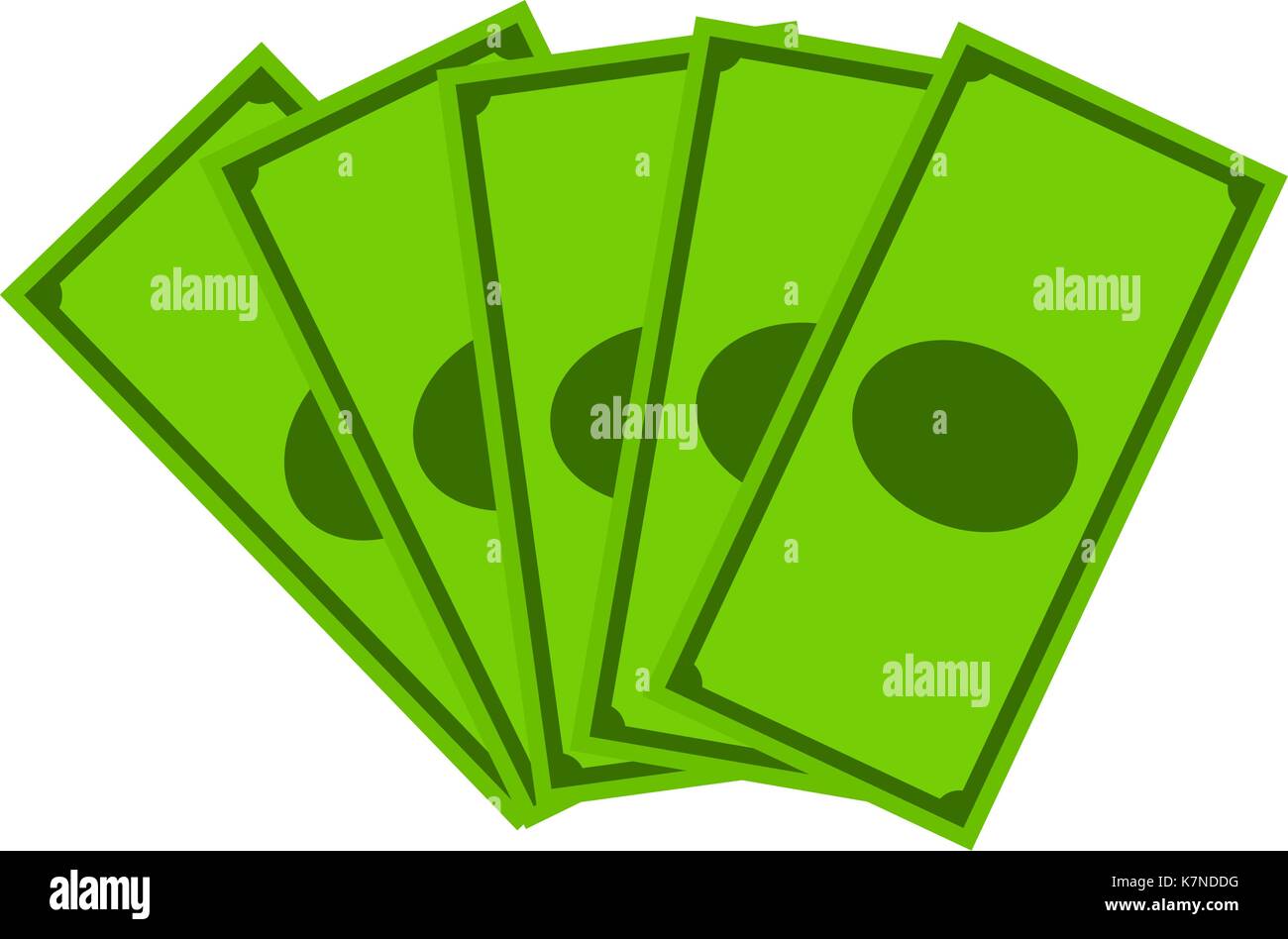 Money dollar note vector symbol icon design. Beautiful illustration ...