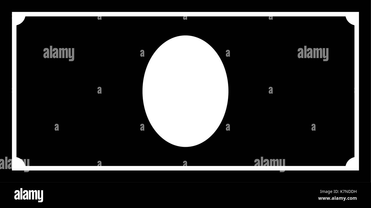 Money dollar note silhouette vector symbol icon design. Beautiful ...