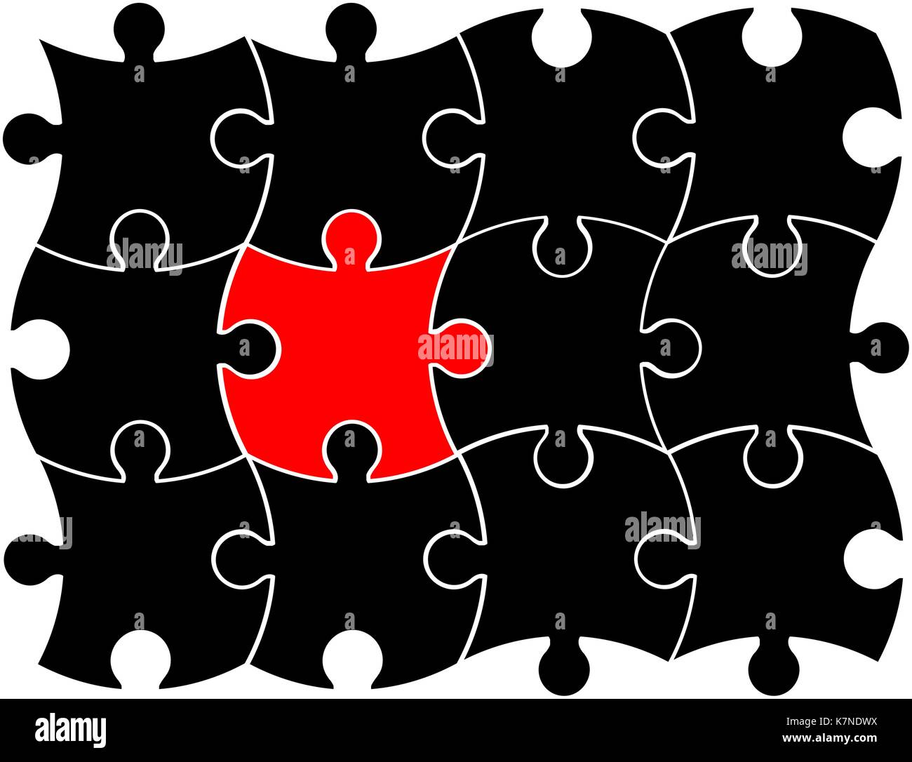 Group one different Stock Vector Images - Alamy