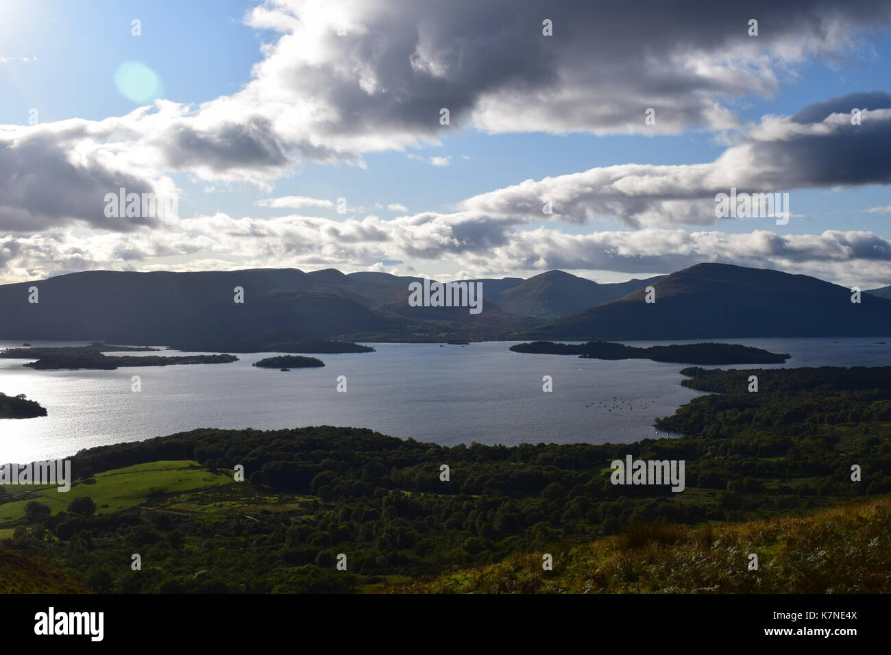 view on conic hill Stock Photo - Alamy