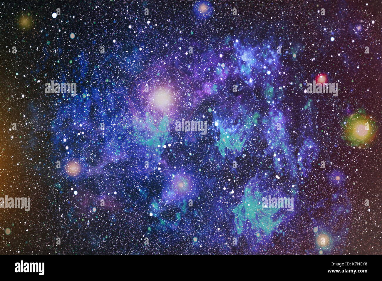 Deep space. High definition star field background . Starry outer space ...