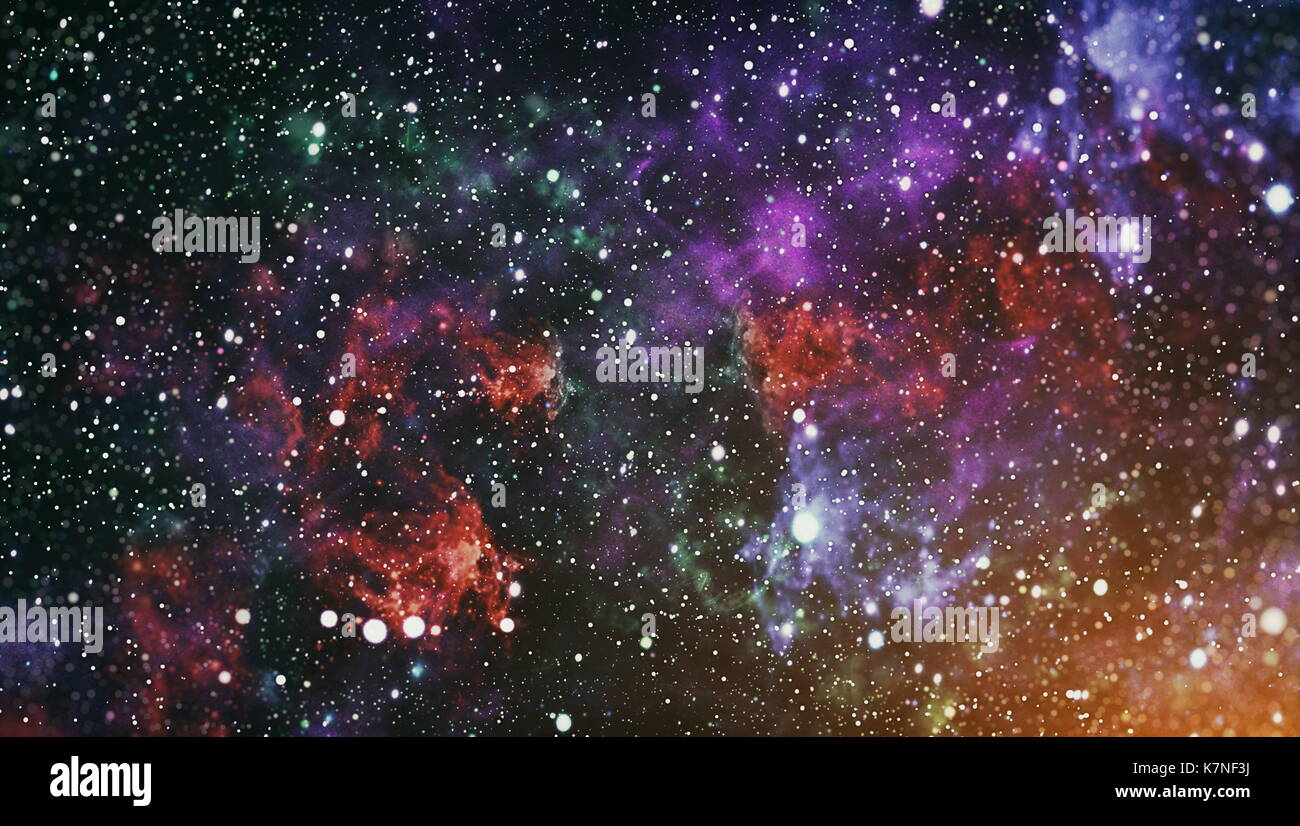 Deep space. High definition star field background . Starry outer space ...