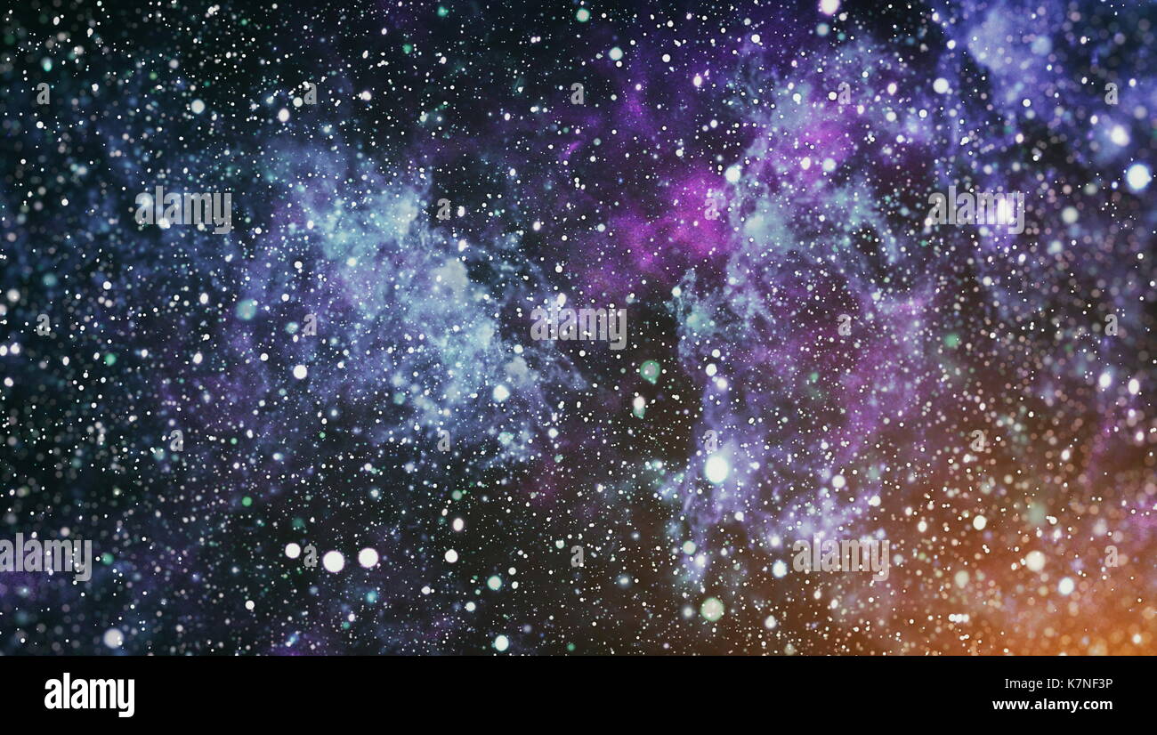 Deep space. High definition star field background . Starry outer space ...