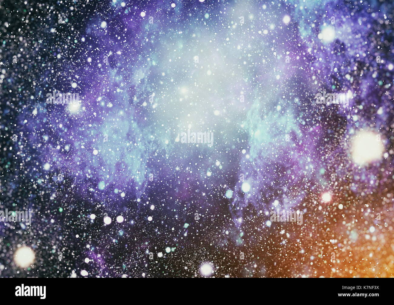 Deep space. High definition star field background . Starry outer space ...