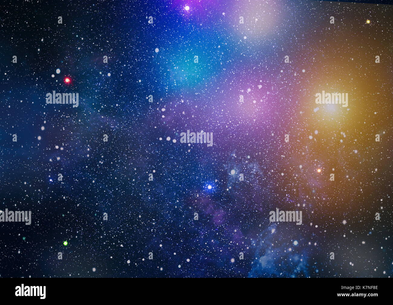 Deep space. High definition star field background . Starry outer space ...