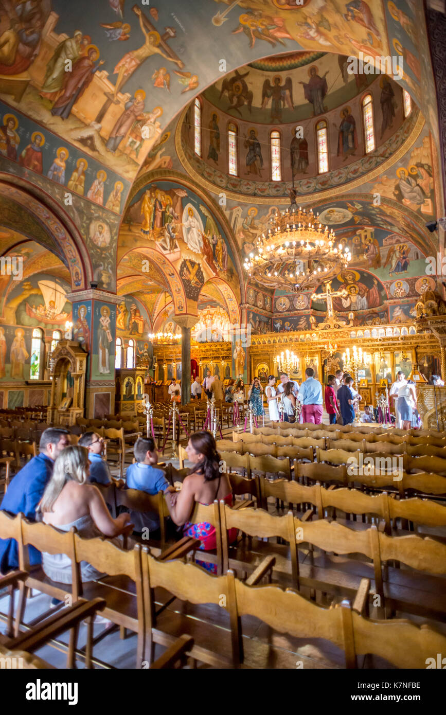 A suburban church in Athens, Greece Stock Photo - Alamy