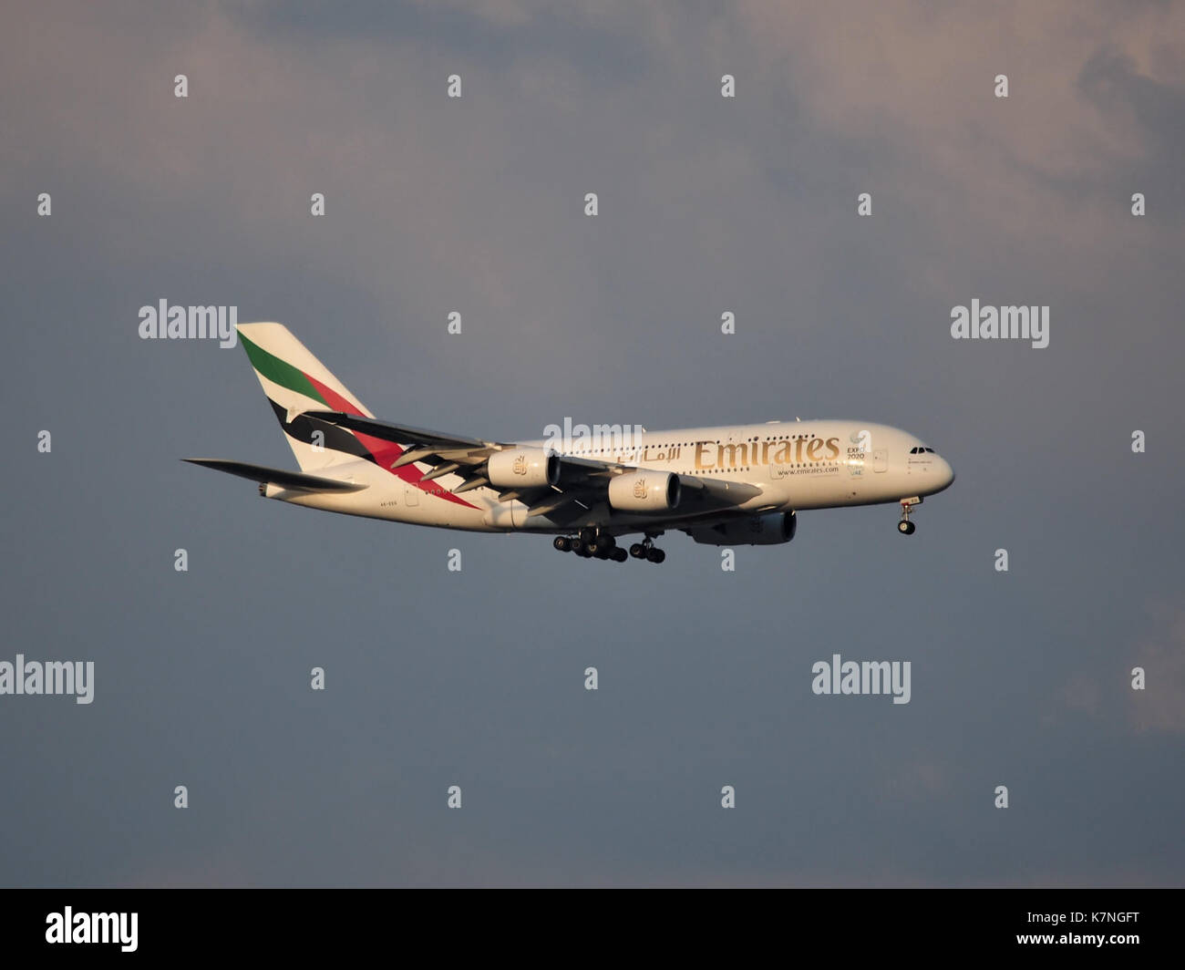 Emirates airbus a380 registration hi-res stock photography and images ...