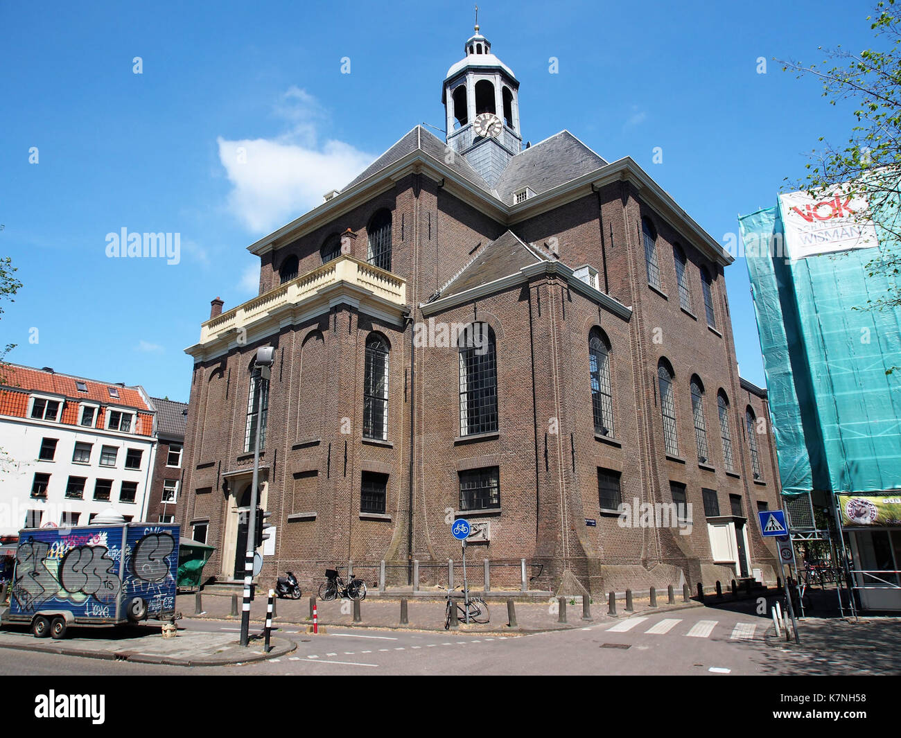 A photograph of the Oosterkerk Church, located at Wittenburgergracht ...