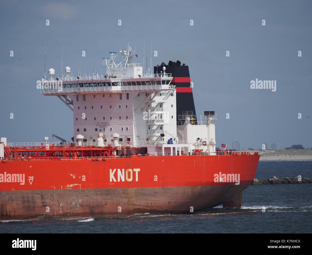 The Elisabeth Knutsen is a 1997-built tanker with IMO number 9131357 ...