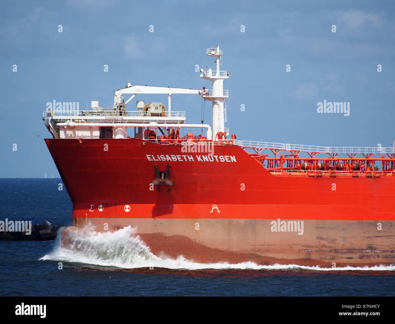The Elisabeth Knutsen is a 1997-built vessel, registered under IMO ...