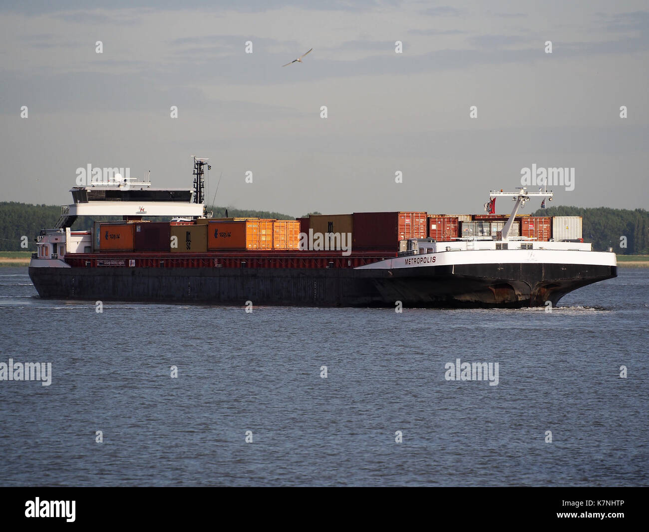 The *Metropolis* is a 2009-built vessel, captured in the Port of ...