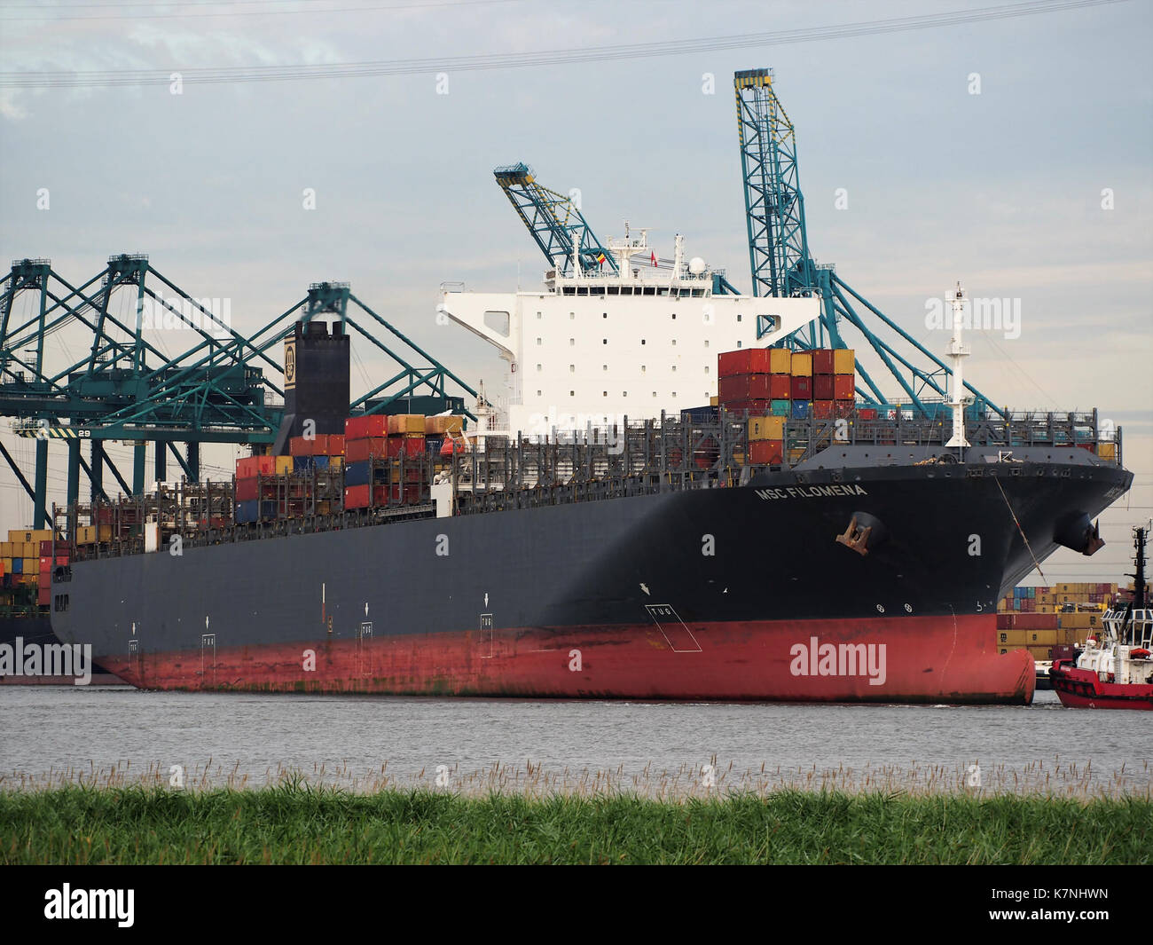 Antwerp port map hi-res stock photography and images - Alamy
