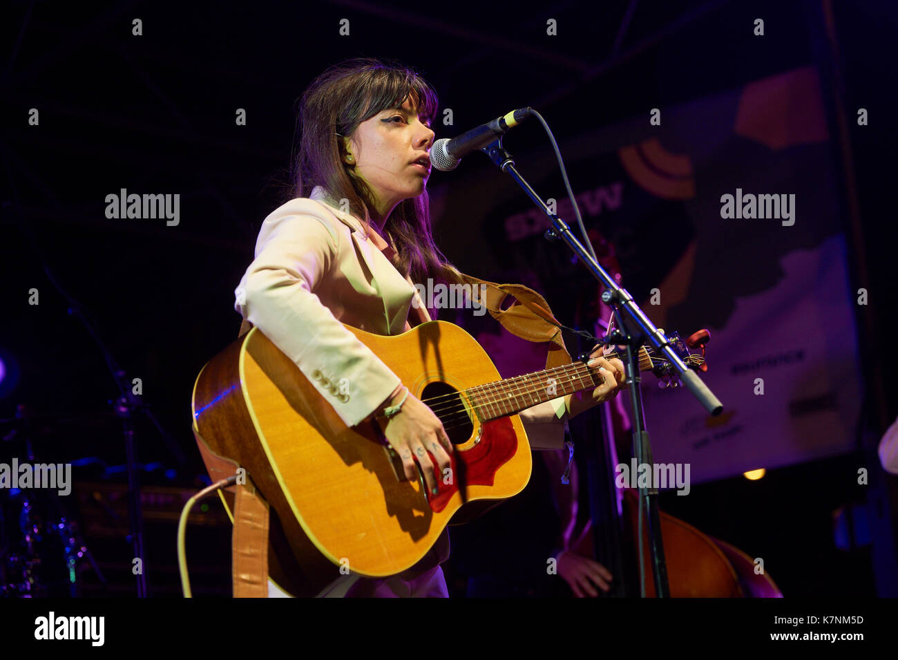 AUSTIN, TX MARCH 14: Hurray For The Riff Raff perform at Gatsby's at ...